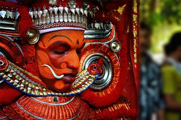 Photo Feature: Theyyam, the Dancing God of Kerala - The American Bazaar