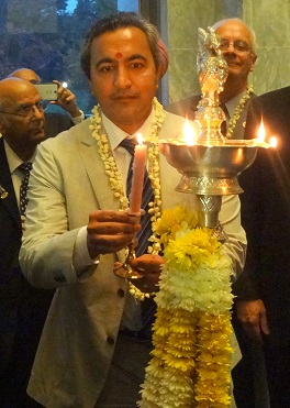 Lit diyas, slokas by priest mark Diwali on Capitol Hill - The American ...