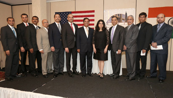Vikram Sampat sworn-in as new president of the Society of Indo-American ...