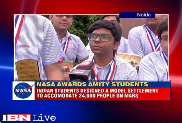 Amity International School, Noida students win NASAâ€™s space ...