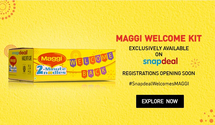 Nestle India ties up with Snapdeal to relaunch Maggi Noodles - The ...