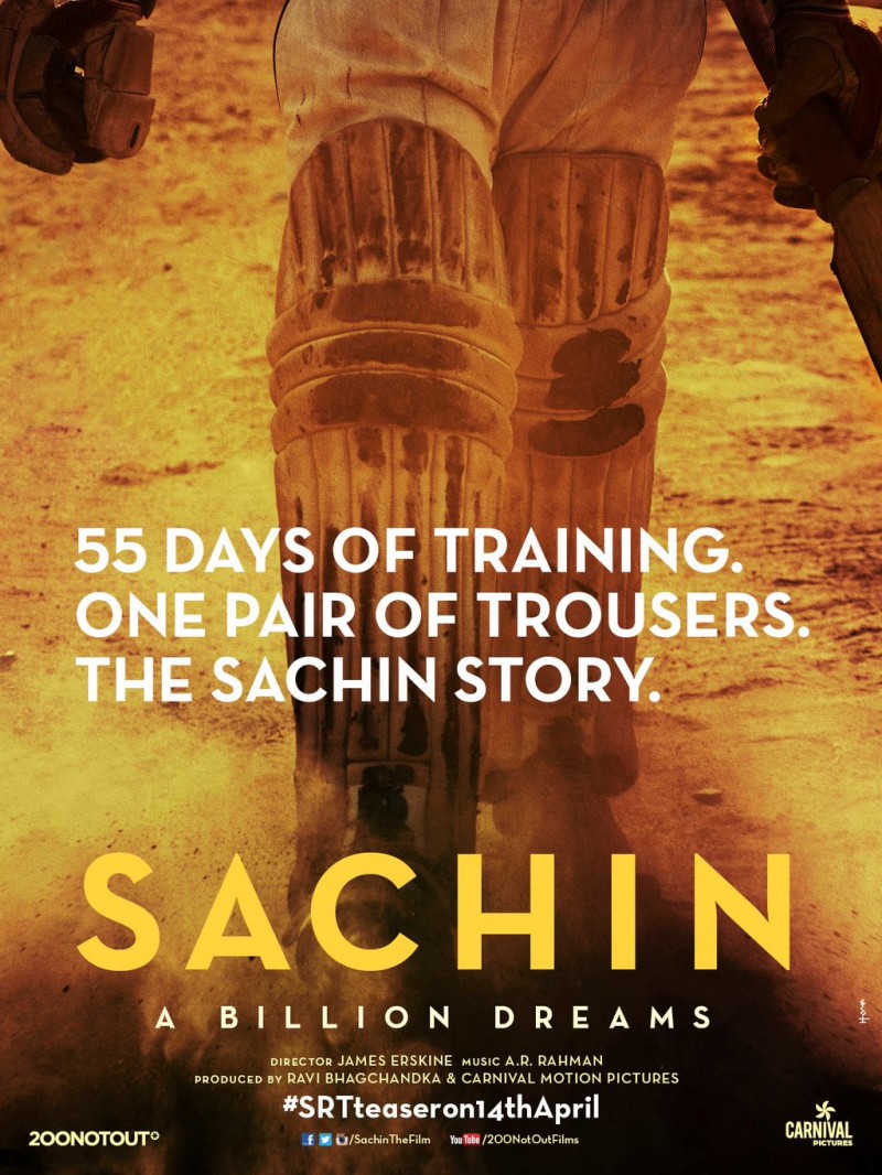 Poster of ‘Sachin: A Billion Dreams’ released, teaser of film out on ...