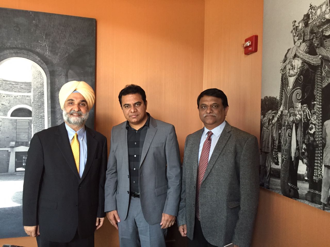 Telangana minister KT Rama Rao meets industry leaders in US - The ...