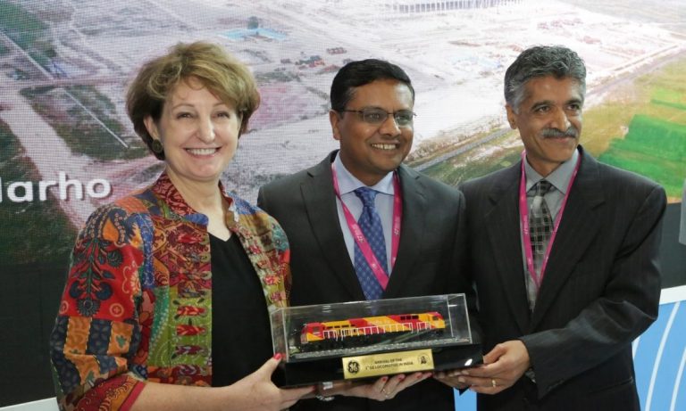 First GE Evolution Series diesel locomotive from the US arrives in ...