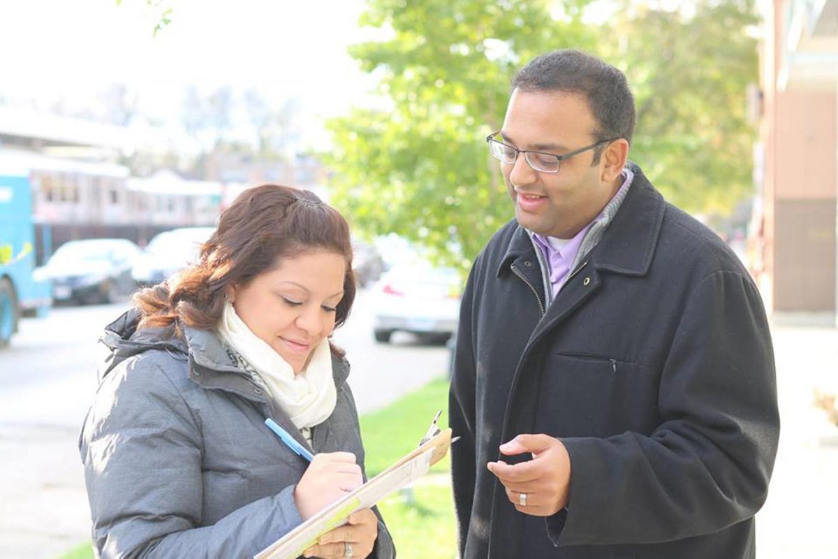 Former congressional aide Ram Villivalam running for Illinois state Senate