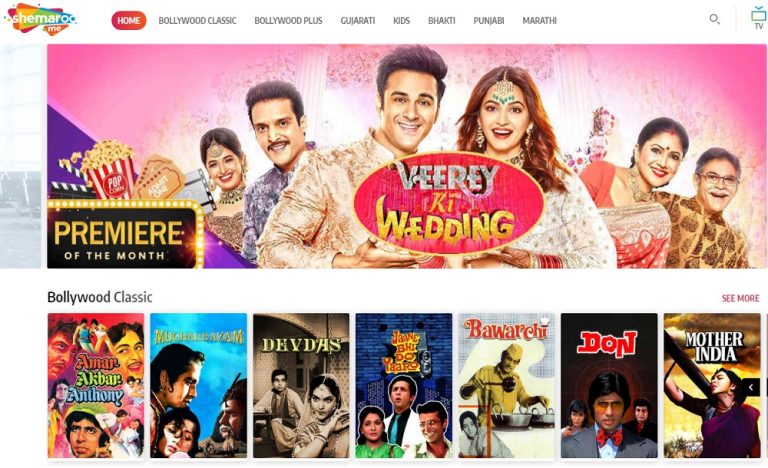 Shemarooâ€™s video streaming service launched in the US