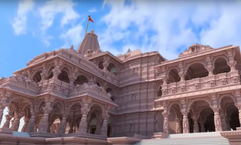 Celebrations, protests greet foundation laying of Ram temple in Ayodhya