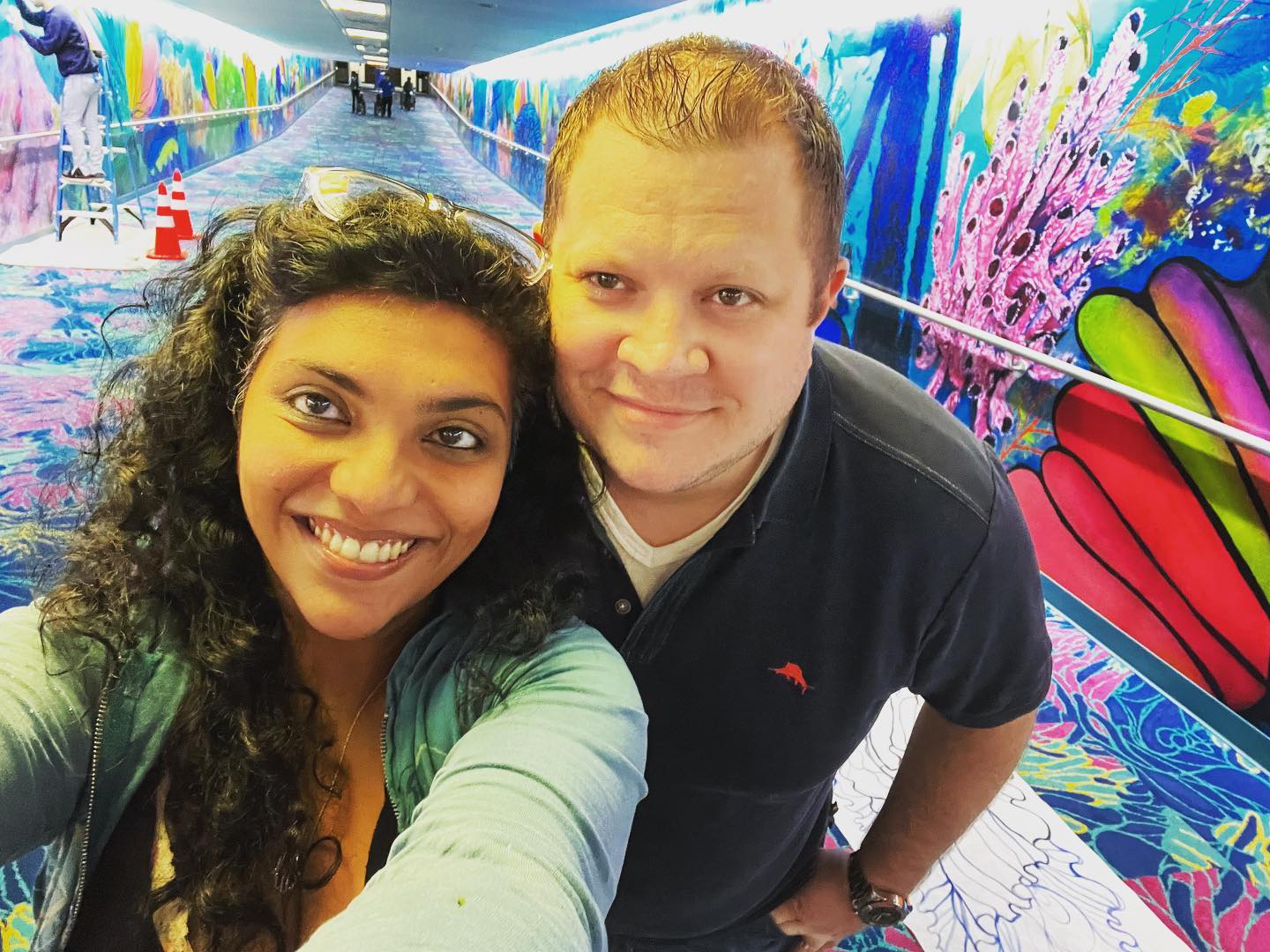 Indian American artist launches immersive exhibit at Houston airport