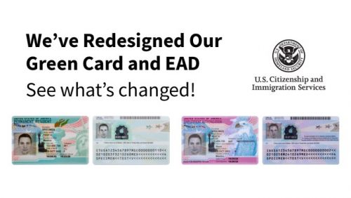 USCIS releases new design for green cards