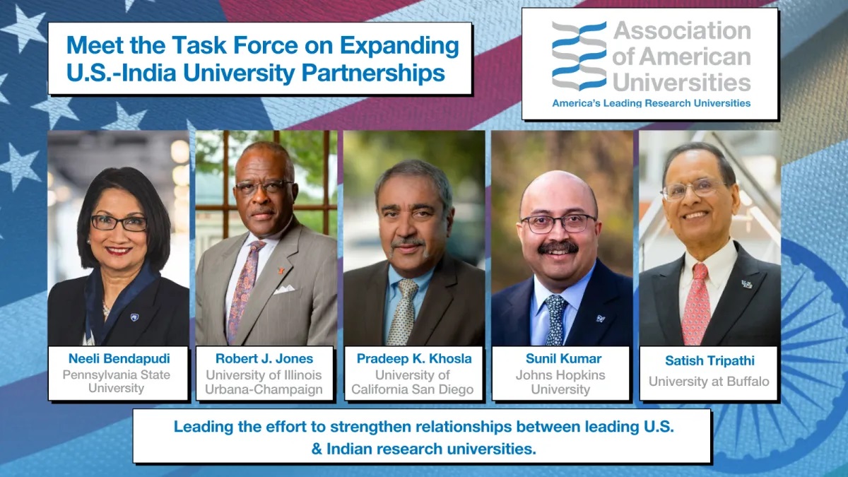 AAU task force on expanding India university partnerships launched