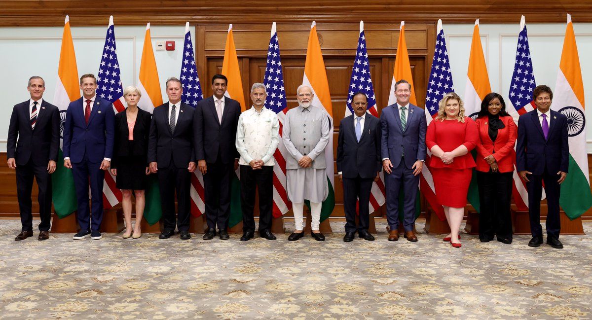 Modi, congressional delegation tout strong ties